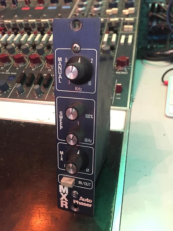 MXR AUTO PHASER RACK MOUNT 1974 BLUE | Reverb