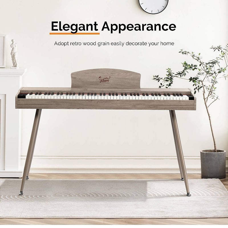 Glarry GDP-203 88 Key Full Size Weighted Hammer-action Keybed | Reverb