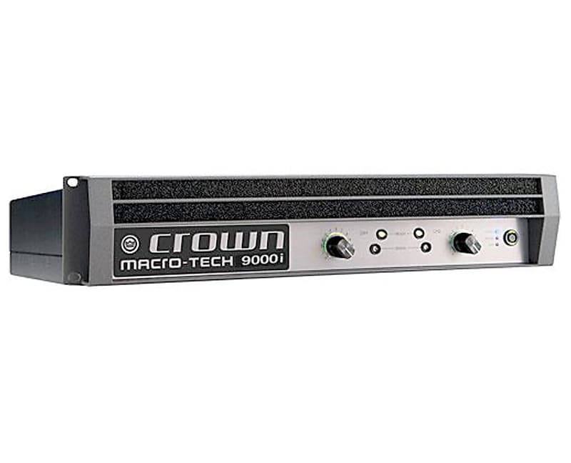 Crown MA-9000i Macro-Tech MA9000i MA9000 9000 Power Amplifier | Reverb