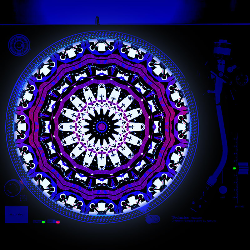 Graveyard Gothic - DJ Turntable Slipmat 12 inch LP | Reverb Slovenia