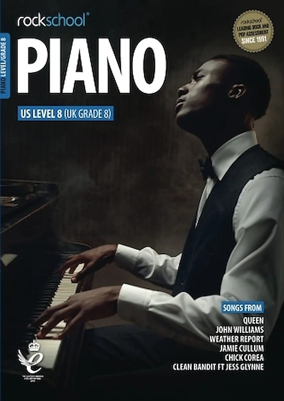 Rockschool Piano Grade 8 (2019+) Bk/aud | Reverb