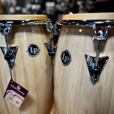 LP Classic Top Tuning Conga Tumba Duo Pair in Natural with | Reverb