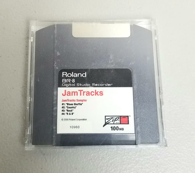 Boss BR-8 "Jam Tracks" Zip Disk Demo (New) | Reverb