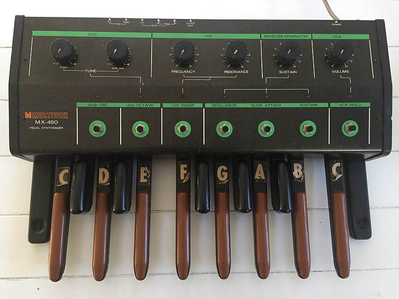 Multivox MX-450 Bass Pedal Synth | Reverb