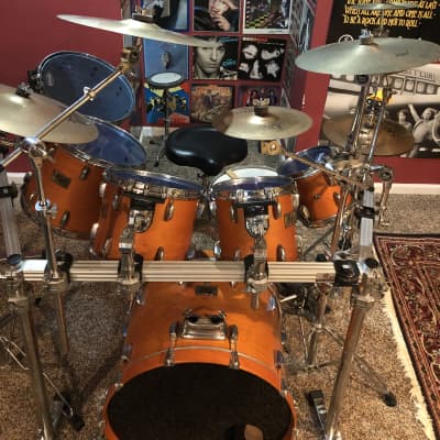 Pearl Prestige Session Select, fully rack-mounted drum set | Reverb