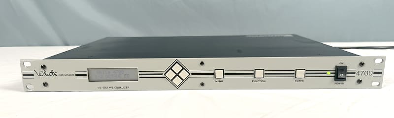 White Instruments 4700 1/3-Octave Equalizer | Reverb