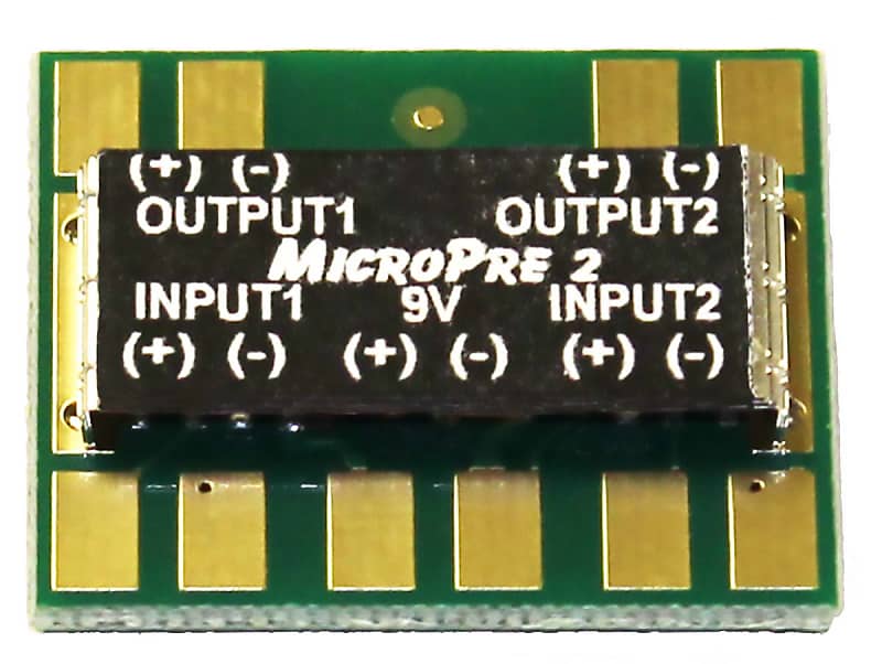 Schatten Micro-Pre 2 Dual Channel Guitar/Instrument Piezo | Reverb