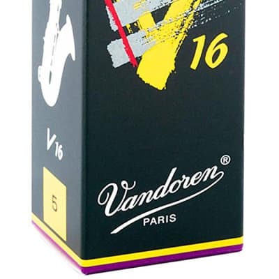 Vandoren SR724 Tenor Sax V16 Reeds Strength 4; Box of 5 | Reverb