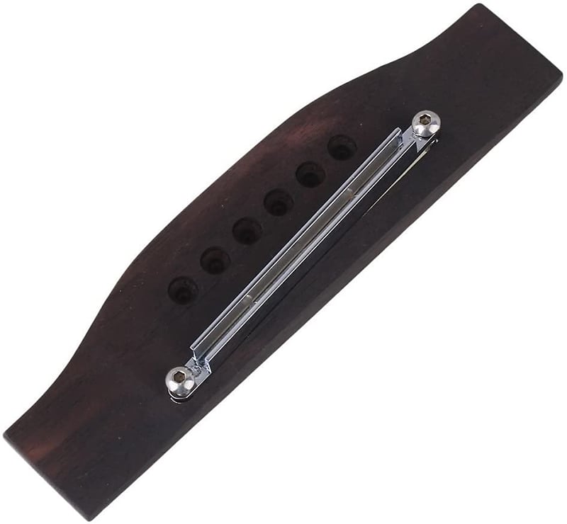 Height Adjustable Rosewood Bridge Insert for Acoustic Guitar | Reverb