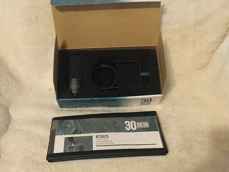 Audio-Technica AT3525 Cardioid Electret Condenser Microphone | Reverb