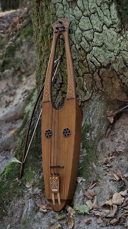 Tagelharpa Bass Viking Scandinavian Traditional Lira Violin | Reverb