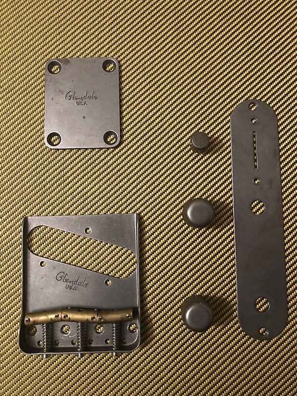 Glendale Raw Steel Telecaster Hardware Kit | Reverb