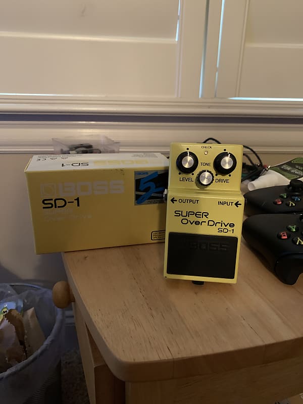 Boss SD-1 Super Overdrive w/ 808 mod | Reverb