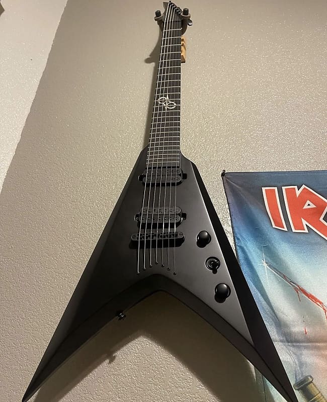 Solar Guitars Type V - Matte Black | Reverb