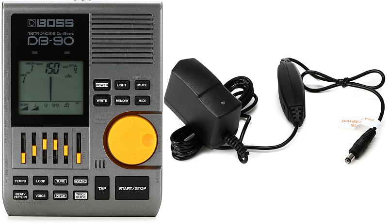 Boss DB-90 Dr. Beat Metronome with Tap Tempo Bundle with | Reverb