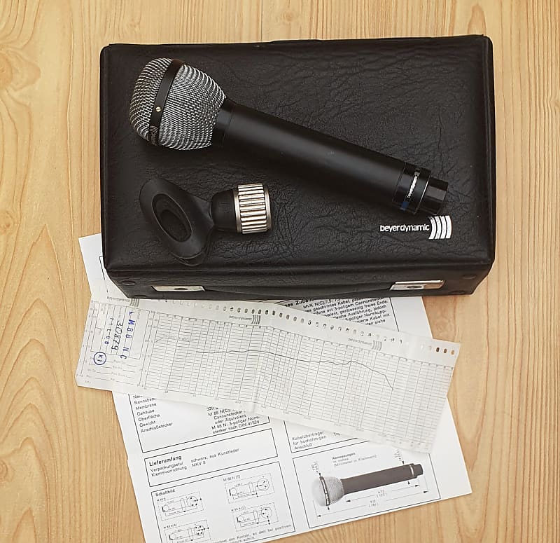 near MINT Beyerdynamic M88N(C), vintage mic inc. original | Reverb