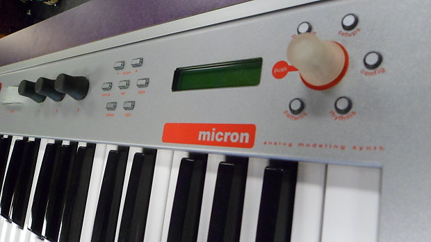 Alesis Micron red and silver | Reverb