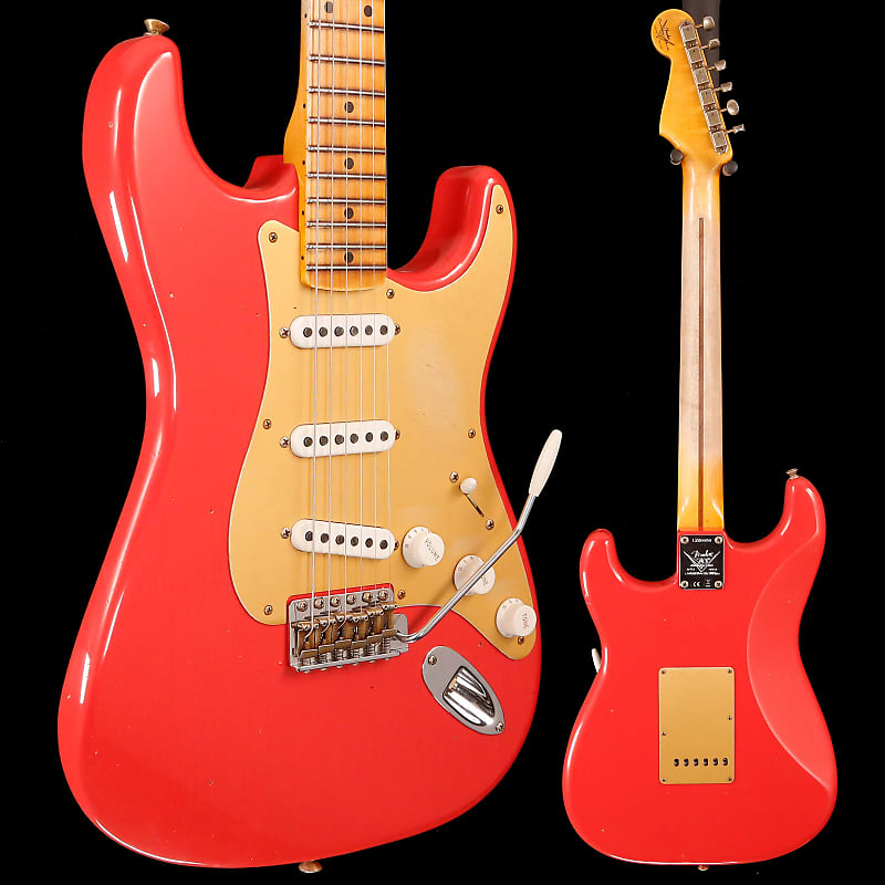 Fender Custom Shop LTD '54 Stratocaster Journeyman, Fiesta | Reverb