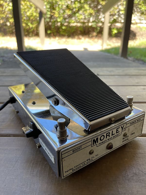 Morley Power Wah Boost PWB 1970s Chrome 1970s Chrome | Reverb