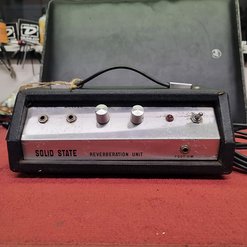 Unknown Solid State Reverb 1970s - Silver | Reverb