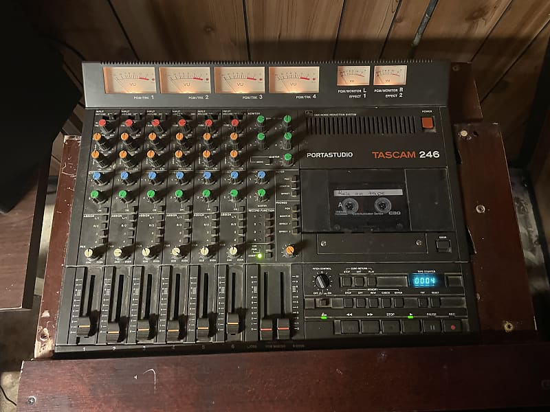 TASCAM Portastudio 246 4-Track Cassette Recorder 1980s - | Reverb