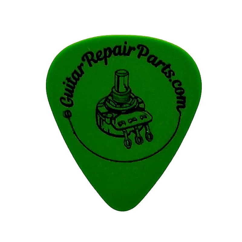 Duralin Standard Guitar Picks Medium .85mm (10 pcs) - Green | Reverb
