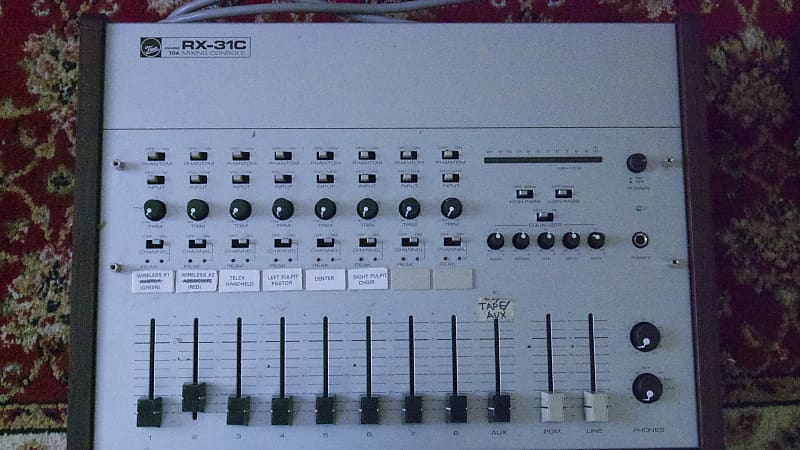 TOA RX-31C Mixing Console | Reverb Australia