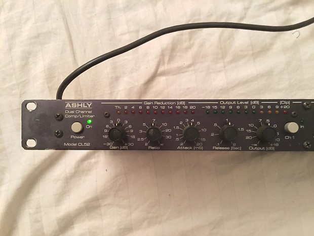Ashly CL52 Dual Compressor/Limiter, similar to SC52 SC50 CLX | Reverb