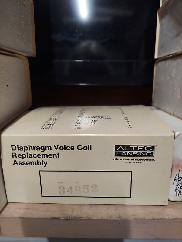 Altec Lansing 34852 604-802-804-806-902 16 ohms | Reverb