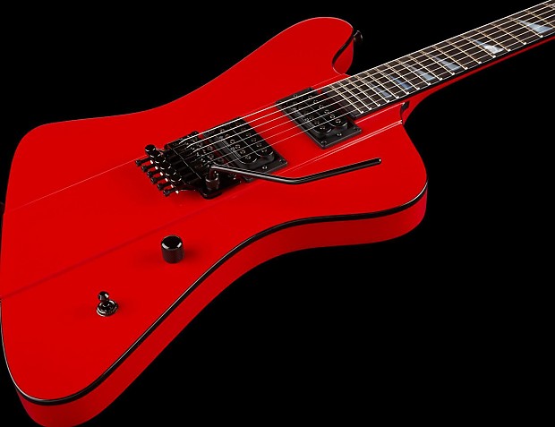 Jackson Firebird Reverse Body Custom Shop Ferrari Red NAMM | Reverb