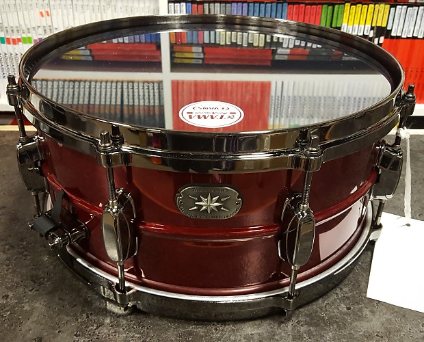 Tama Metalworks Ruby Red Laquer 6.5 x 14" Snare | Reverb