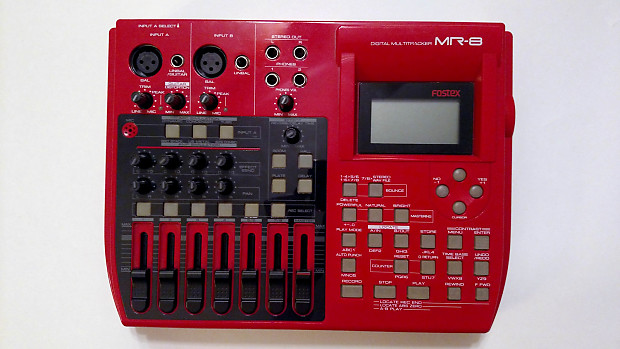 Fostex MR-8 Digital Multitracker Red | Reverb