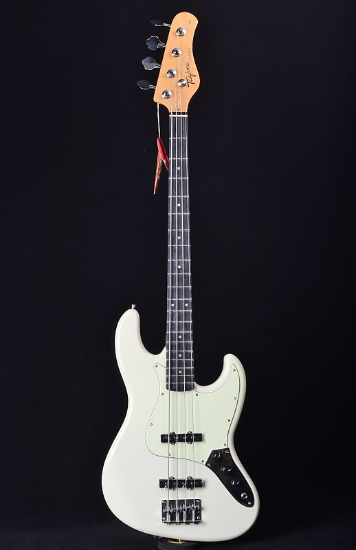 Tagima TW-Series TW-73 - Olympic White with Mint Green | Reverb