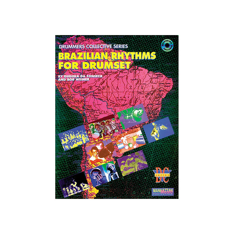 Alfred Brazilian Rhythms for Drumset (Book/CD) | Reverb