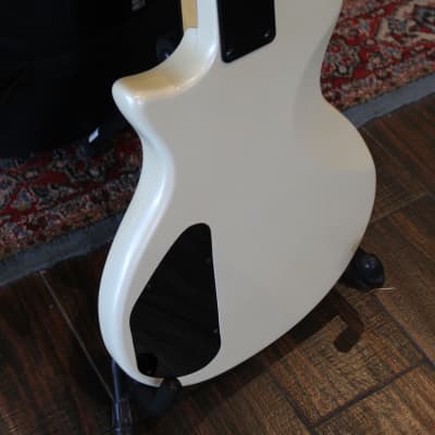 Epiphone LP-2 PW 1980s Pearl White w/ Steinberger Saddle | Reverb