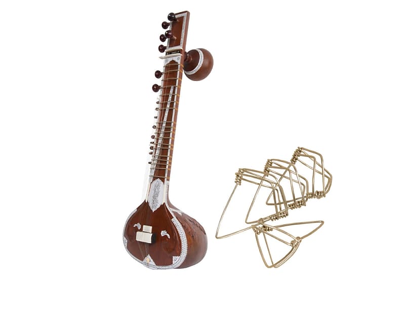 Toomba Sitar Package Includes: Authentic Small Half Size | Reverb