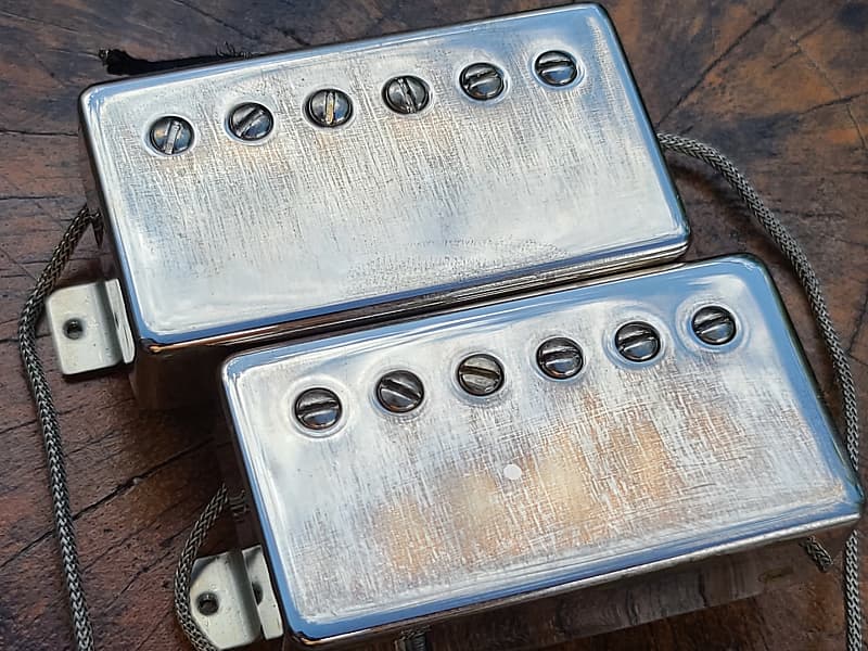 Gibson CustomBucker R9 Pickup Set Aged Nickel 2020 | Reverb