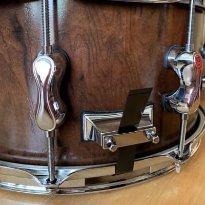 Snare Drum - J&J Custom DrumWorks Walnut Burl Wood Artisan | Reverb