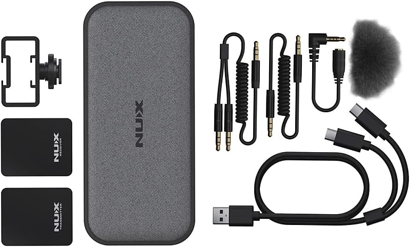 (Mint) NU-X B-10 Vlog Camera Wireless Microphone System for | Reverb