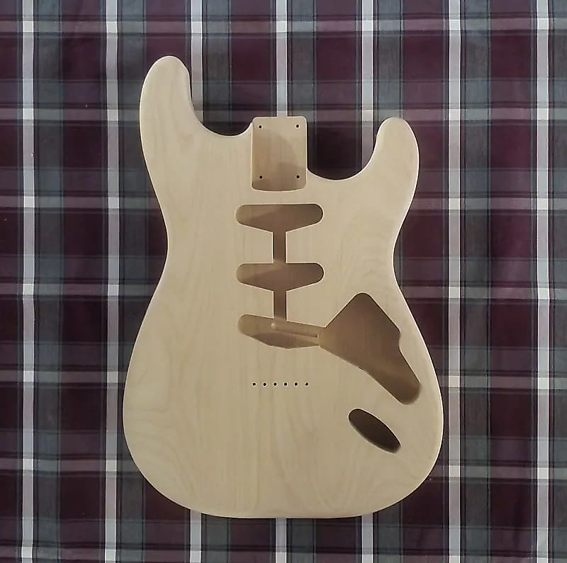 Woodtech Routing - 3 pc. Alder Hardtail Stratocaster Body - | Reverb