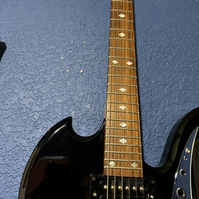 B.C. Rich Mockingbird "Evil Edge" Special Edition Black 2005 | Reverb