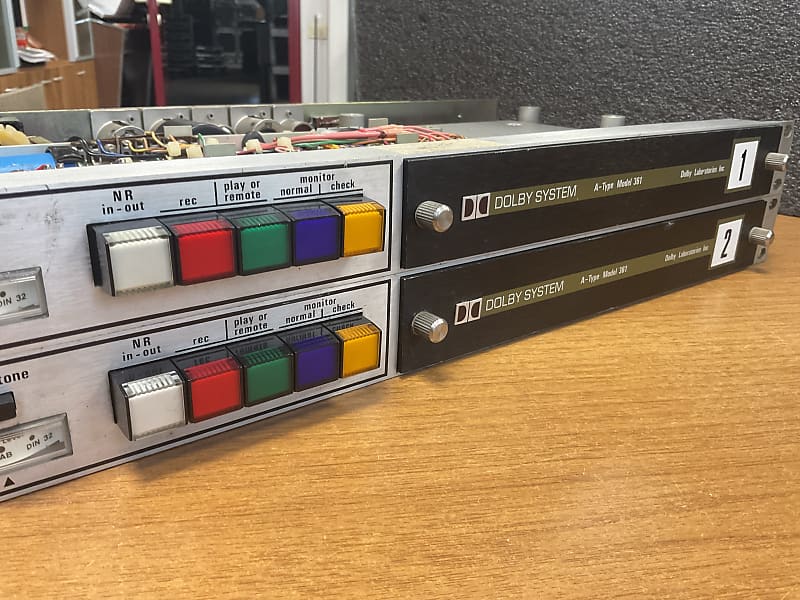 Dolby361 type-A PAIR VINTAGE ORIGINAL w/ cat 22 card | Reverb