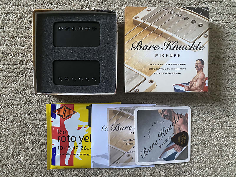 Bare Knuckle Polymath Black Covered Calibrated 6-String | Reverb