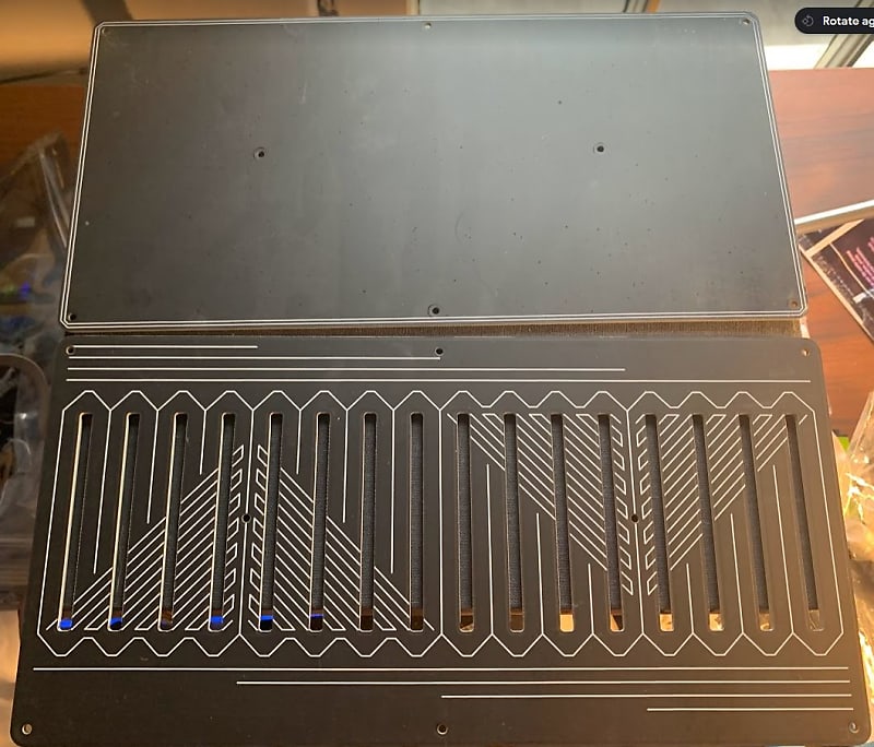 16n Faderbank PCB Panel set - Matte Black | Reverb