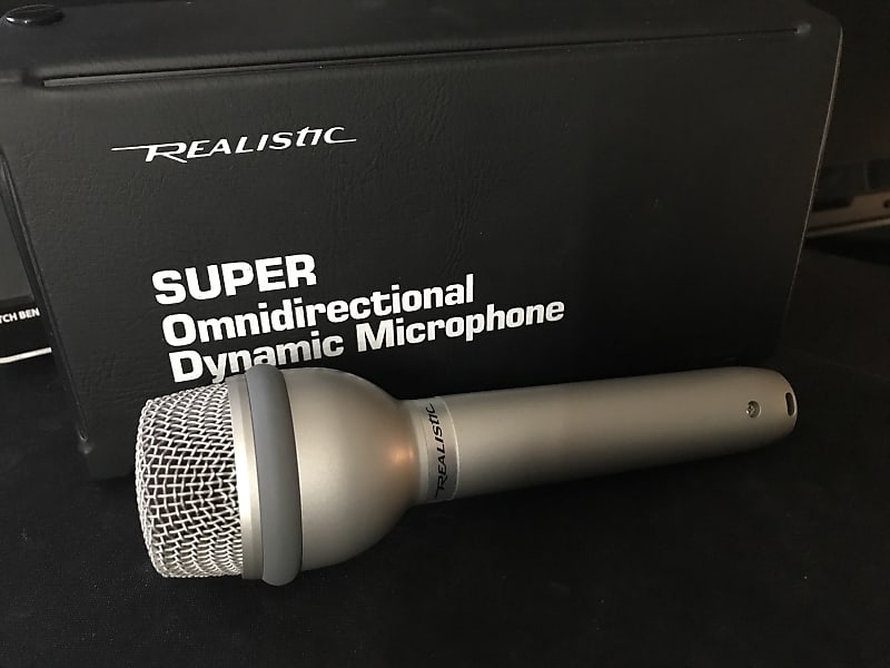 Realistic Super Omnidirectional Dynamic Microphone | Reverb