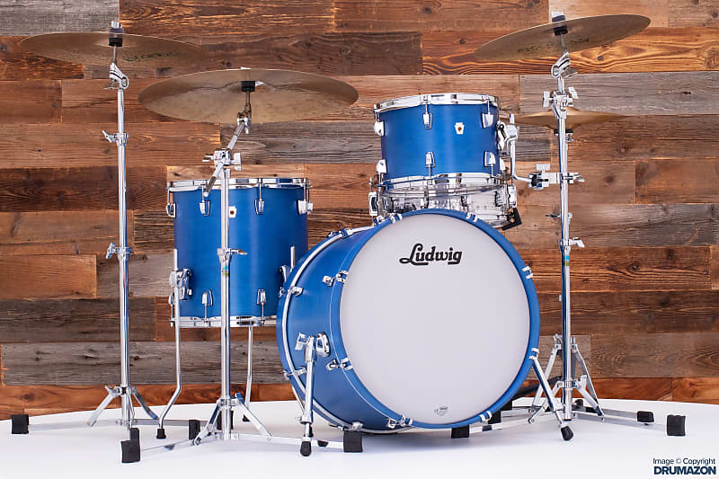 LUDWIG NEUSONIC 3 PIECE DOWNBEAT DRUM KIT, SATIN | Reverb Australia