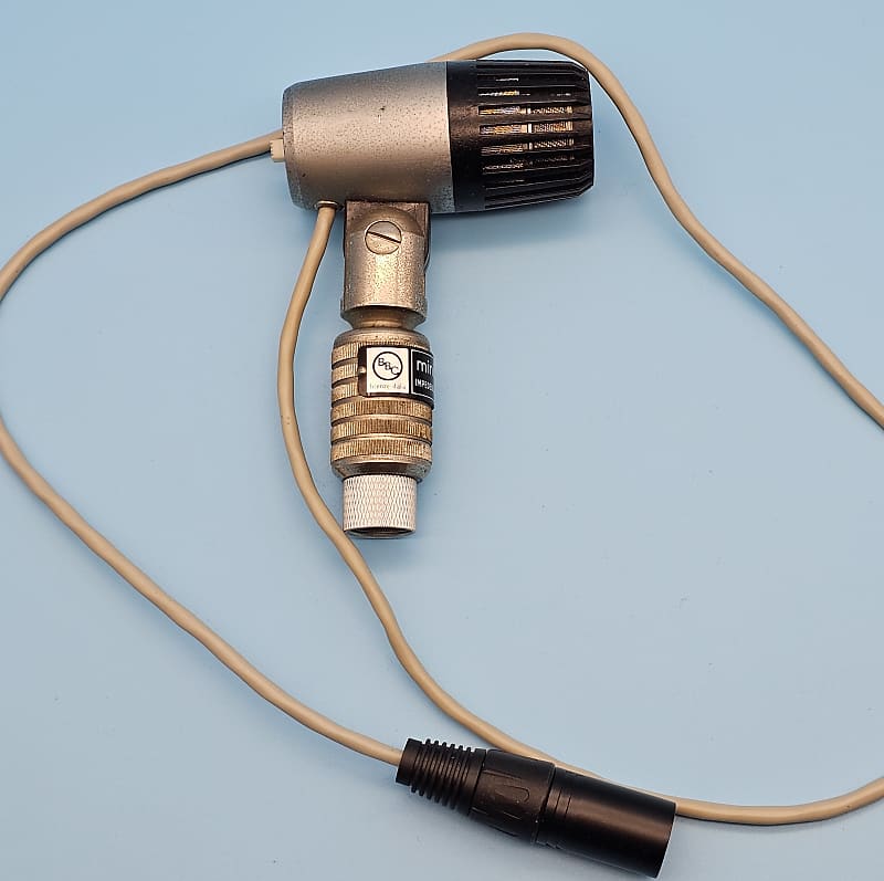 ☆Vintage 1960s BBC Minimicro 70 Microphone - BBC | Reverb Australia
