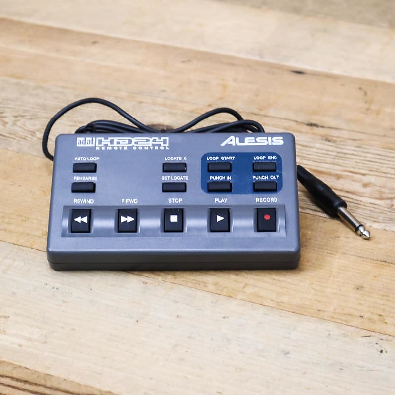 Alesis HD24 Remote Control for HD24 and HD24XR ADAT Recorders | Reverb