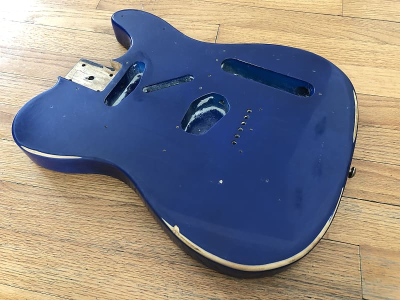 Relic Telecaster Navy Blue Body | Reverb