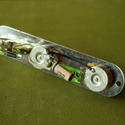 Fender Custom Shop Telecaster control Plate | Reverb